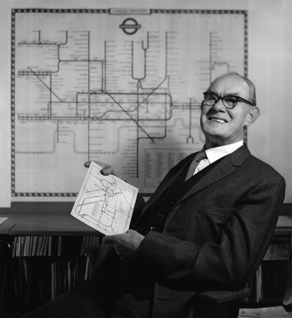 Harry Beck, 1933 Mapa del metro de Londres - Barbara Urrutia-Badilla